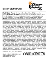 Biscoff Stuffed Black Chocolate with Oreo – Hello Chonky Cookie Co